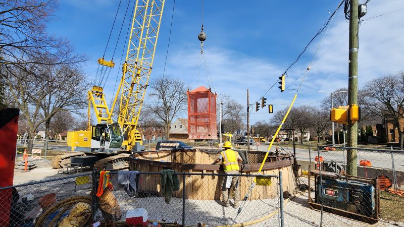 West Roosevelt Sewer Improvement Project | MMSD